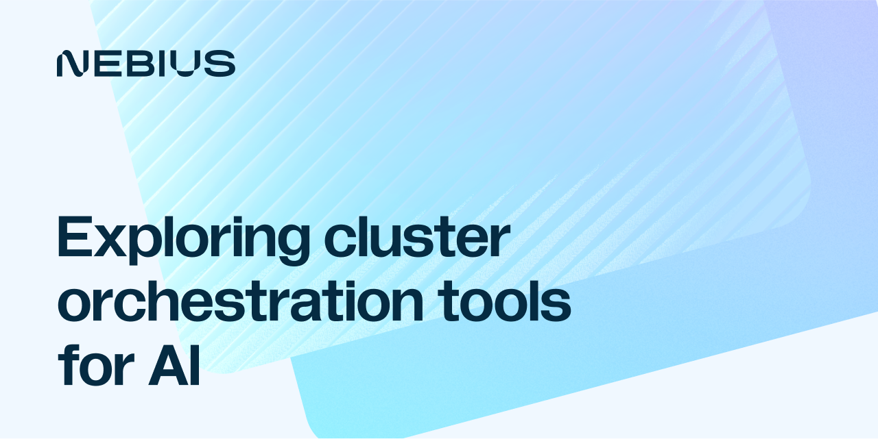 Exploring cluster orchestration tools for AI